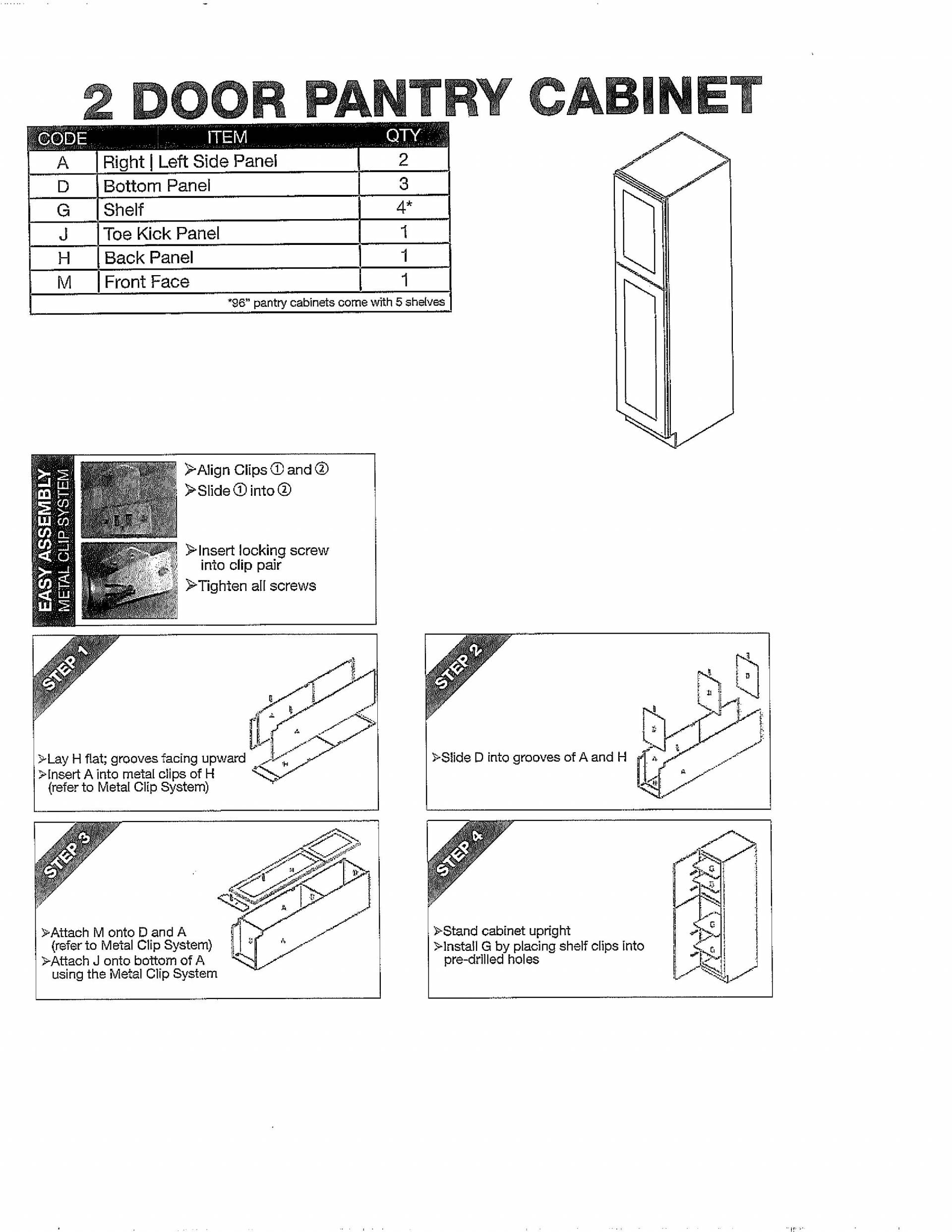 Pantry Assembly Island Java and Grand Reserve Cherry | Heeby's Surplus Inc.