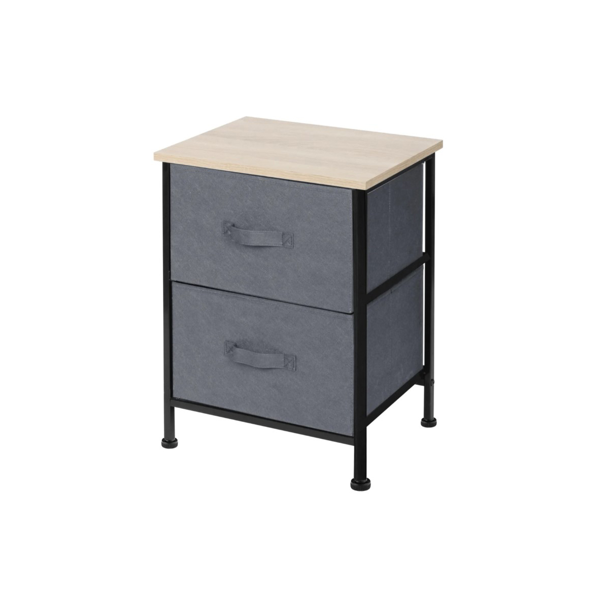 Gray 2-Drawer Storage Unit | Heeby's Surplus Inc.